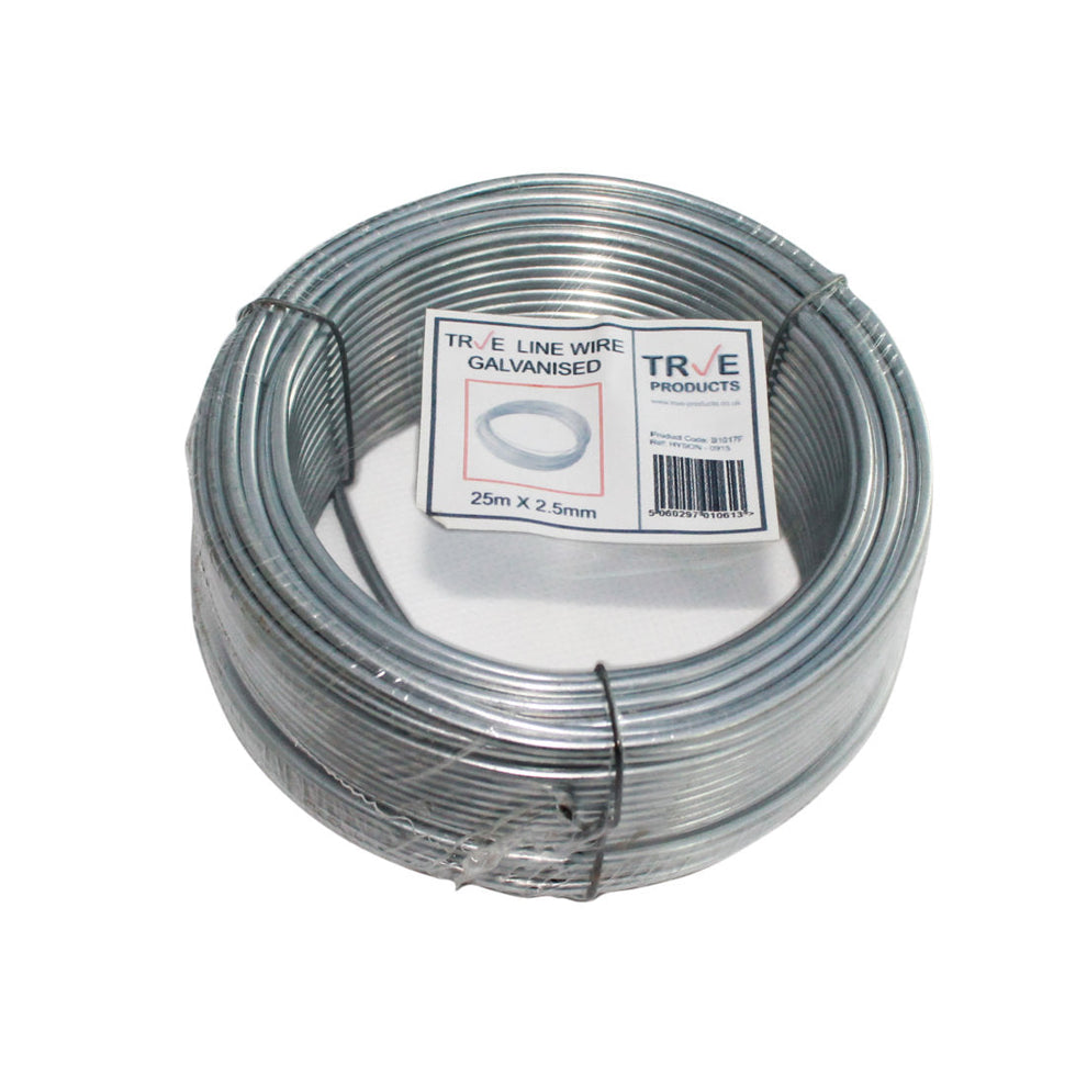 Galvanised 2.5mm Line Straining Tension Wire for Fencing – Premier Netting