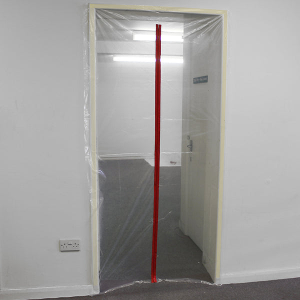 Single Zip Door Kit - Dust Prevention Door | For Sale at Premier Netting