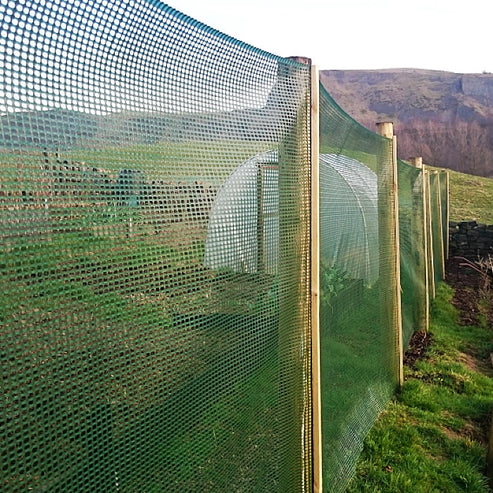 60% Windbreak Fencing High Strength Green – Premier Netting