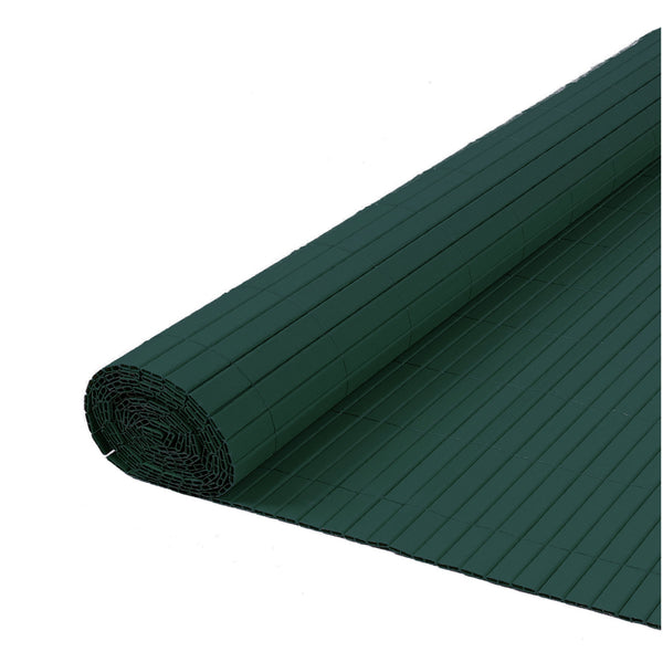 Artificial PVC Bamboo Screening Green Double Sided 4m Long – Premier ...