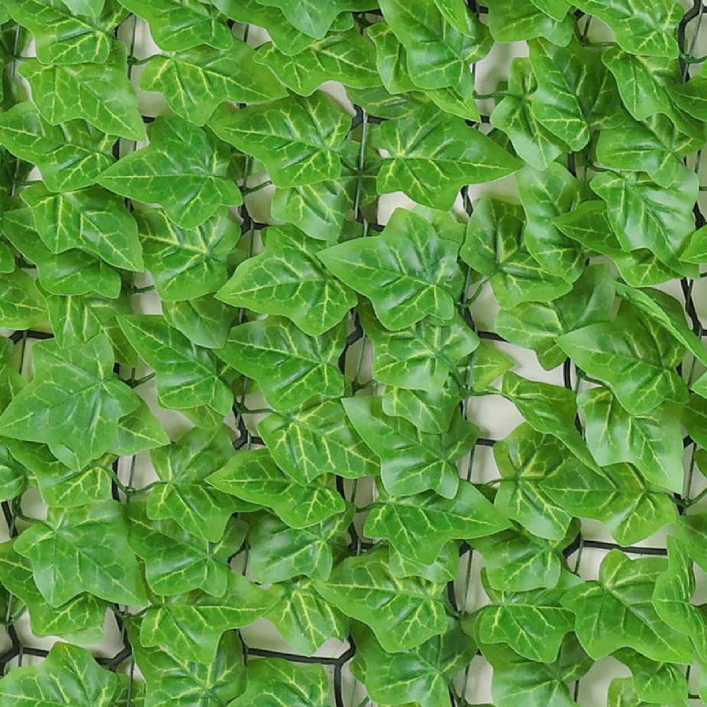 Premium Artificial Ivy Hedge Light Green – Premier Netting