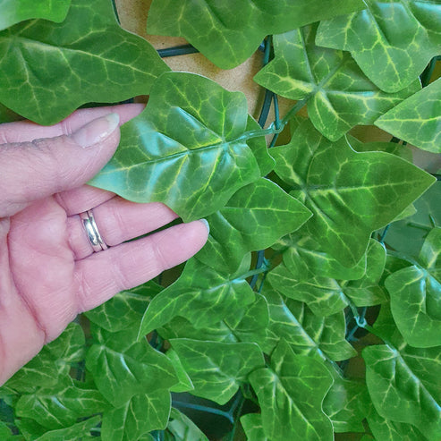 Premium Artificial Ivy Hedge Fence Privacy Screening | Premier Netting