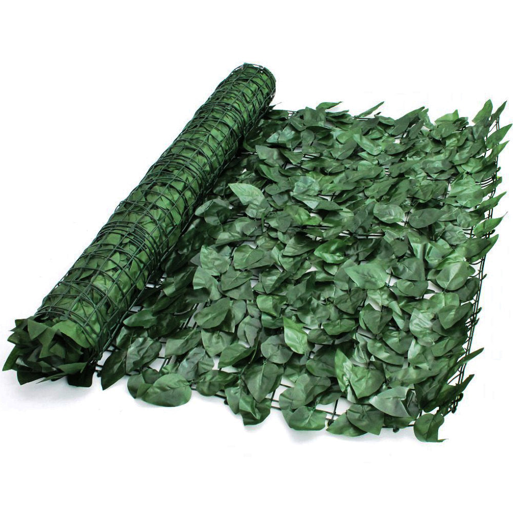 Artificial Hedge Ivy Leaf Garden Fence Screening 3m Long – Premier Netting