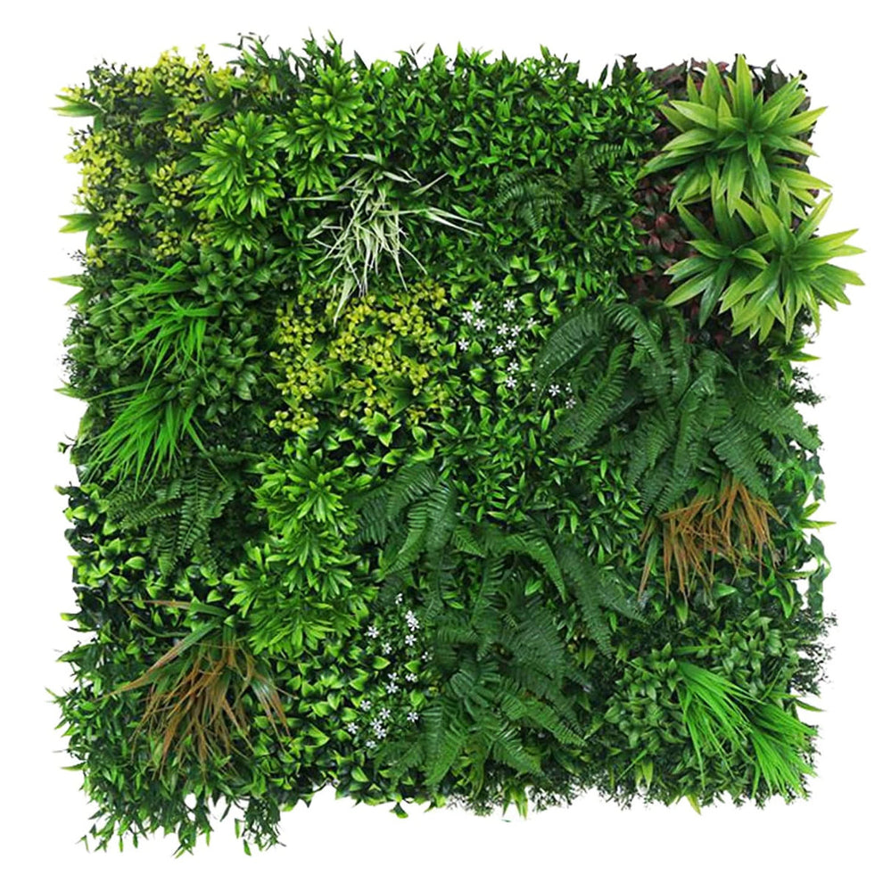 Premium Artificial Spring Green Living Wall Panel 1m x 1m – Premier Netting